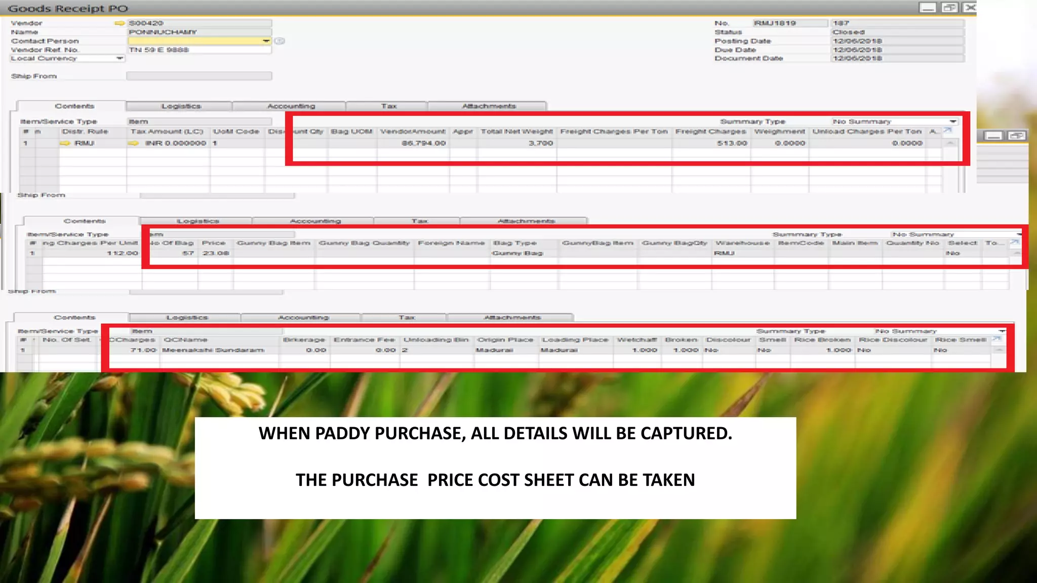 ERP for Rice Mill Solutions | SAP Business for Rice Mill Solutions ...
