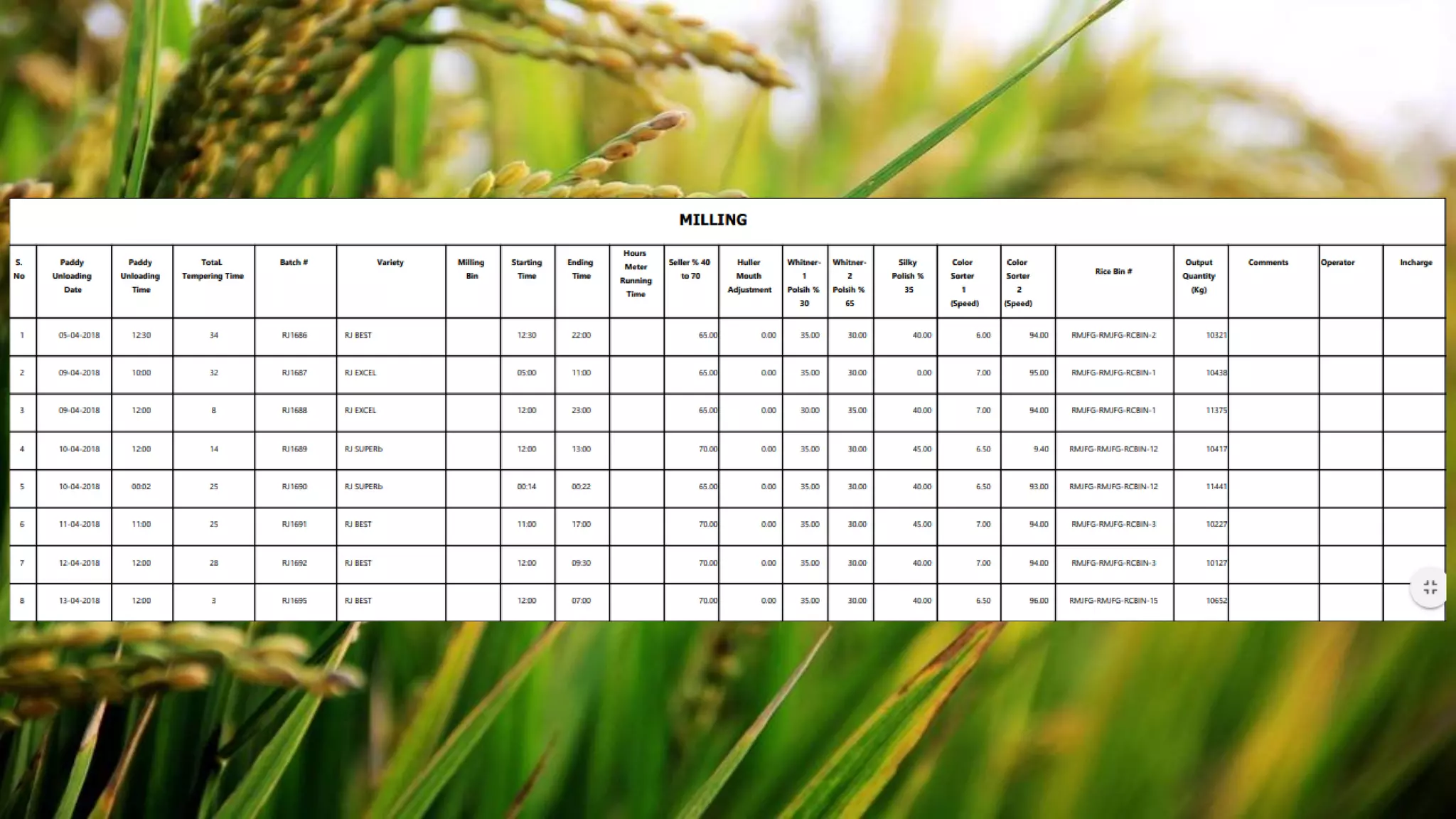 ERP for Rice Mill Solutions | SAP Business for Rice Mill Solutions ...