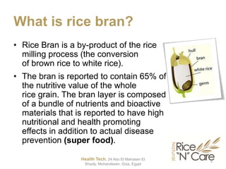 Rice ncare presentation , kg, bakery | PPT
