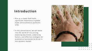 Rice Price Analysis For Ecommerce Success | PPTX