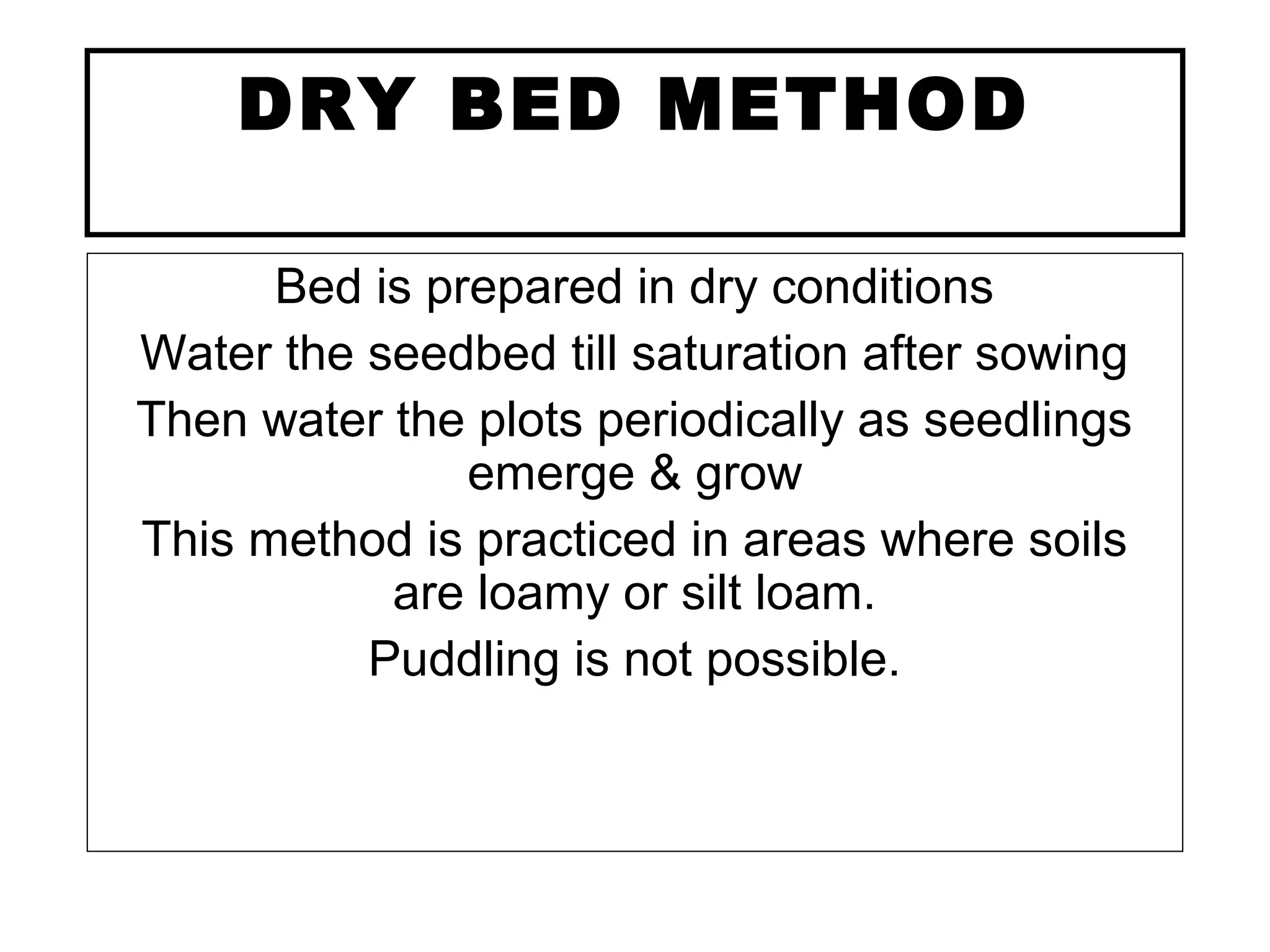 RICE PRODUCTION TECHNOLOGIES | PPT