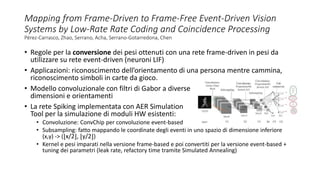 Deep Learning on Event-Based Cameras | PPTX