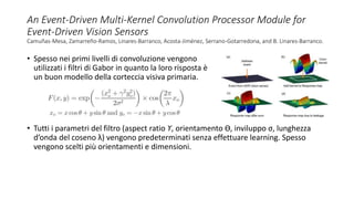 Deep Learning on Event-Based Cameras | PPTX