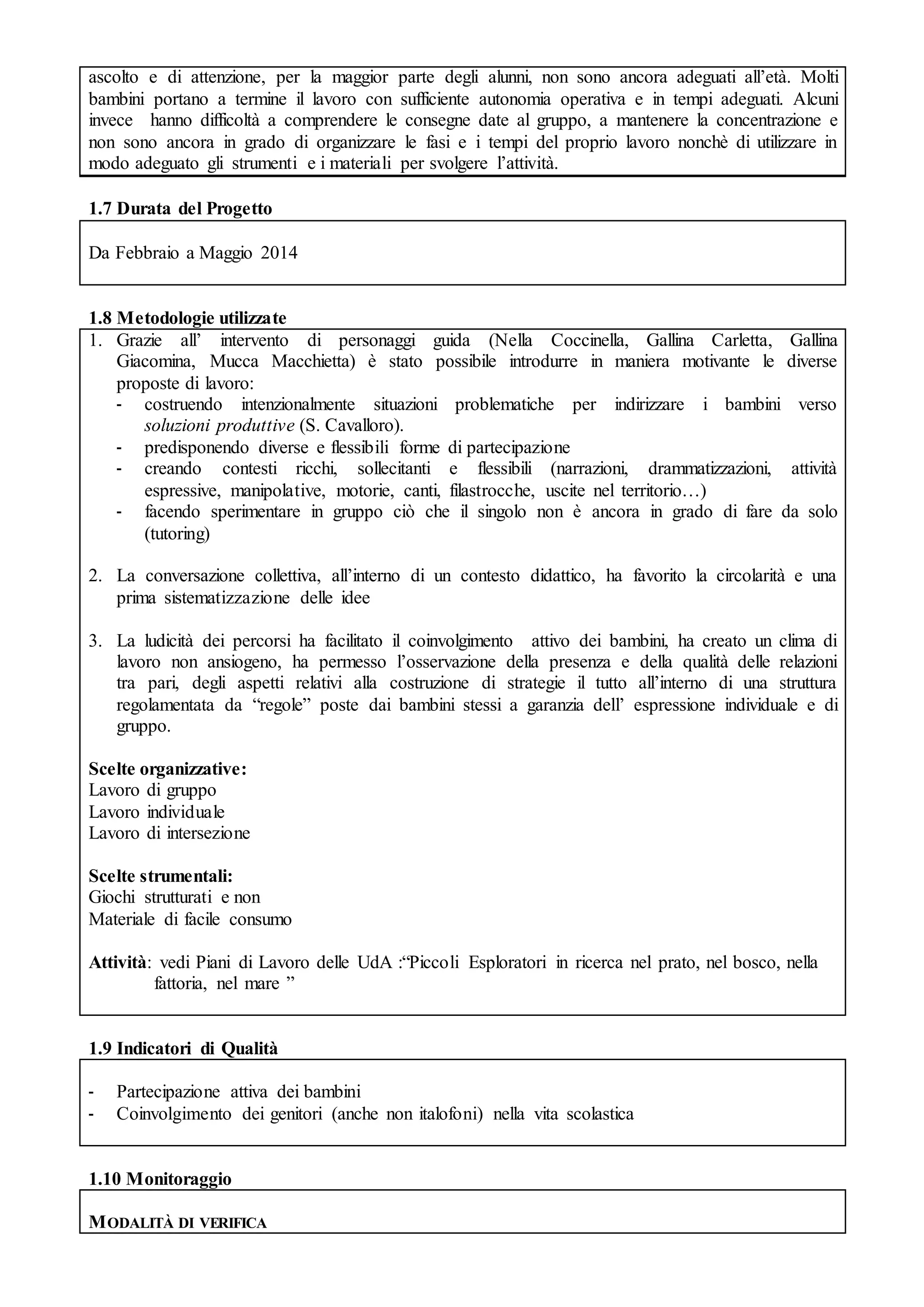Ricerca-azione linguistico | DOCX