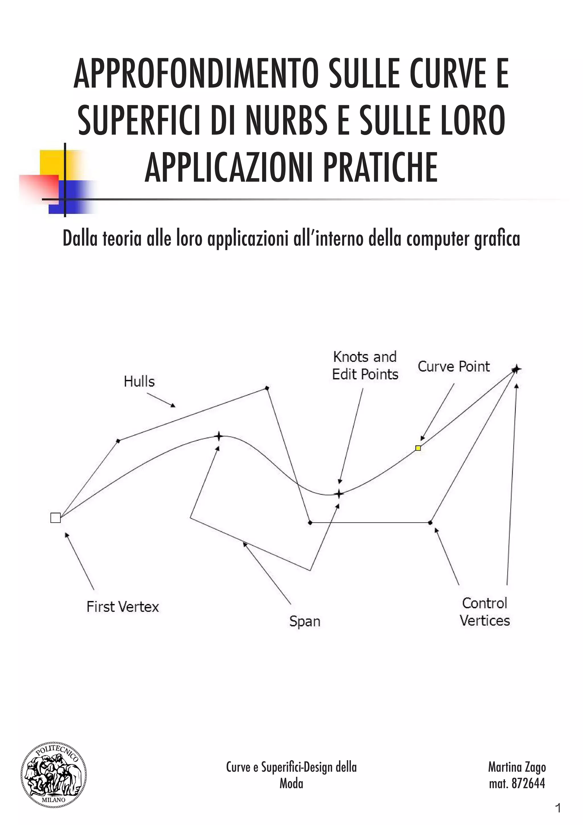 Ricerca curve e superfici per il design - 2018 | PDF