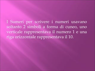 Ricerca sulla storia dei numeri da Anna e Lisa classe 1B | PPT
