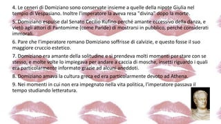 Ricerca su domiziano | PPTX