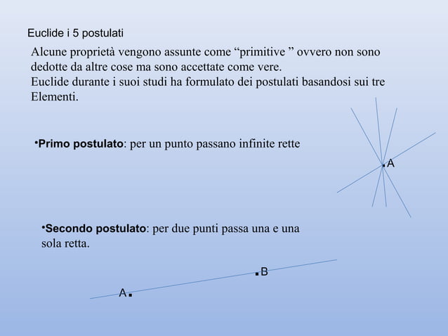 Ricerca sulla geometria euclidea | PPT