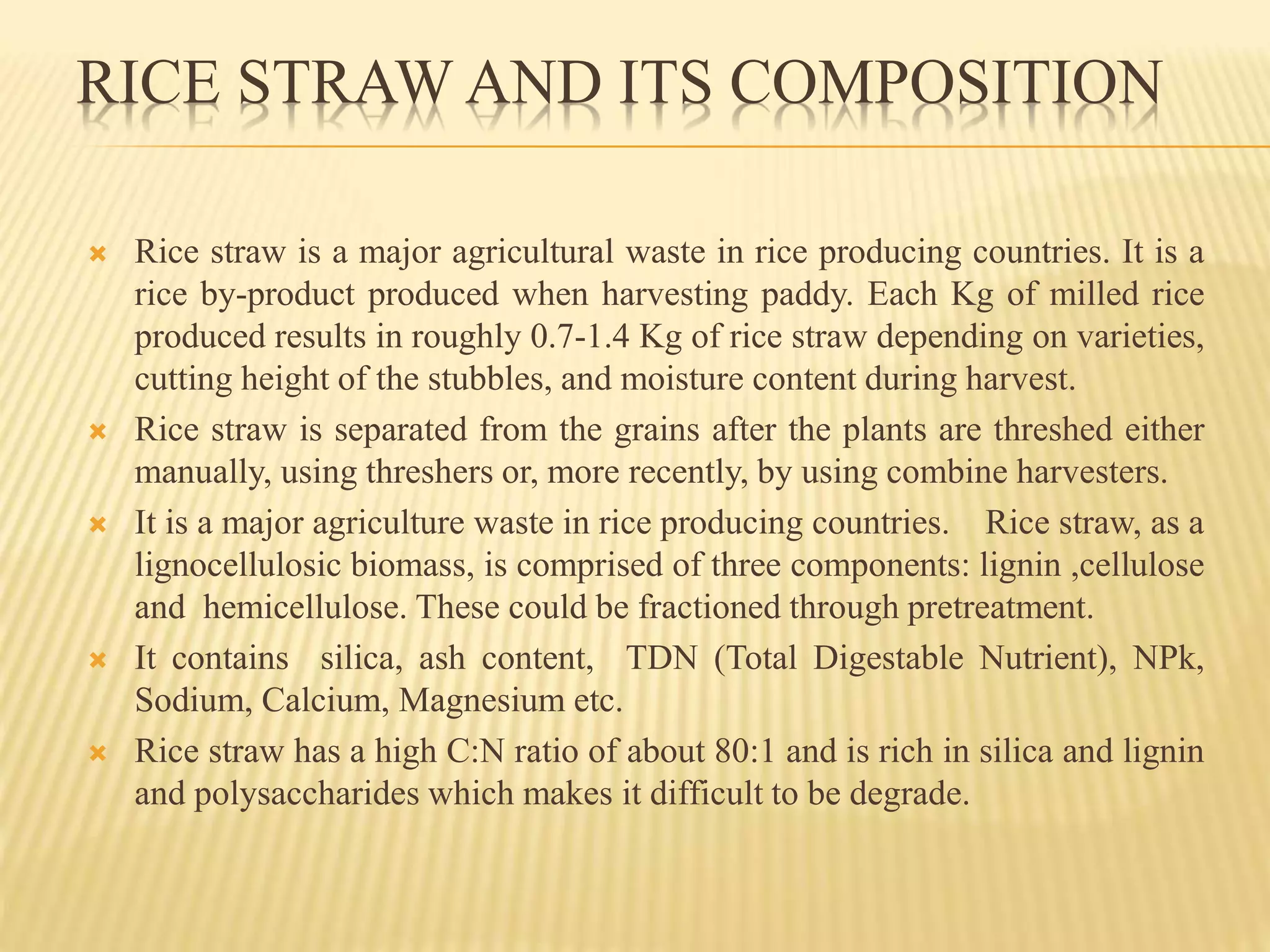 Rice straw composting | PPTX