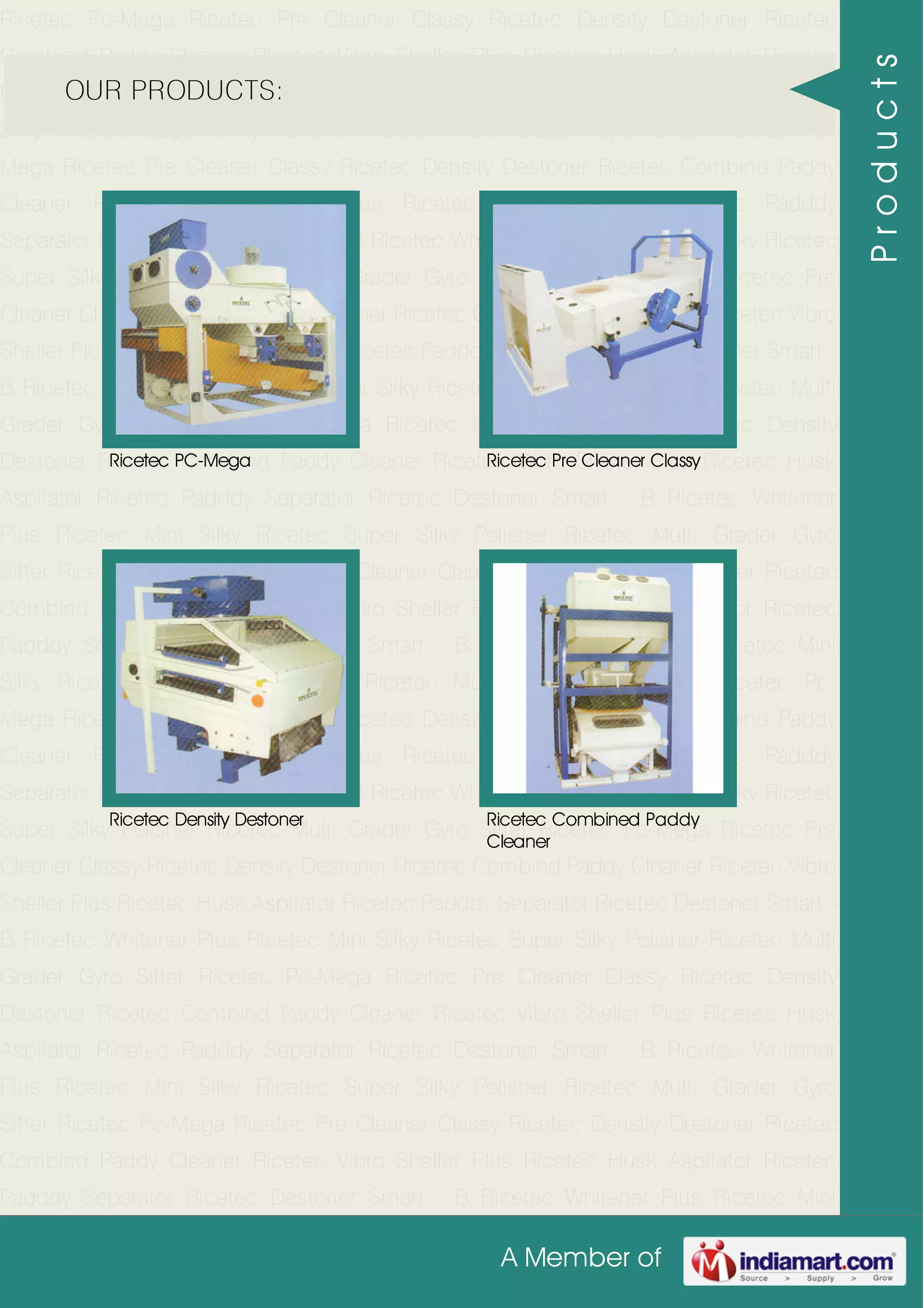 Ricetec machinery-private-limited | PDF