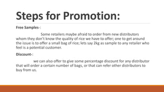 Rice trading business plan | PPTX