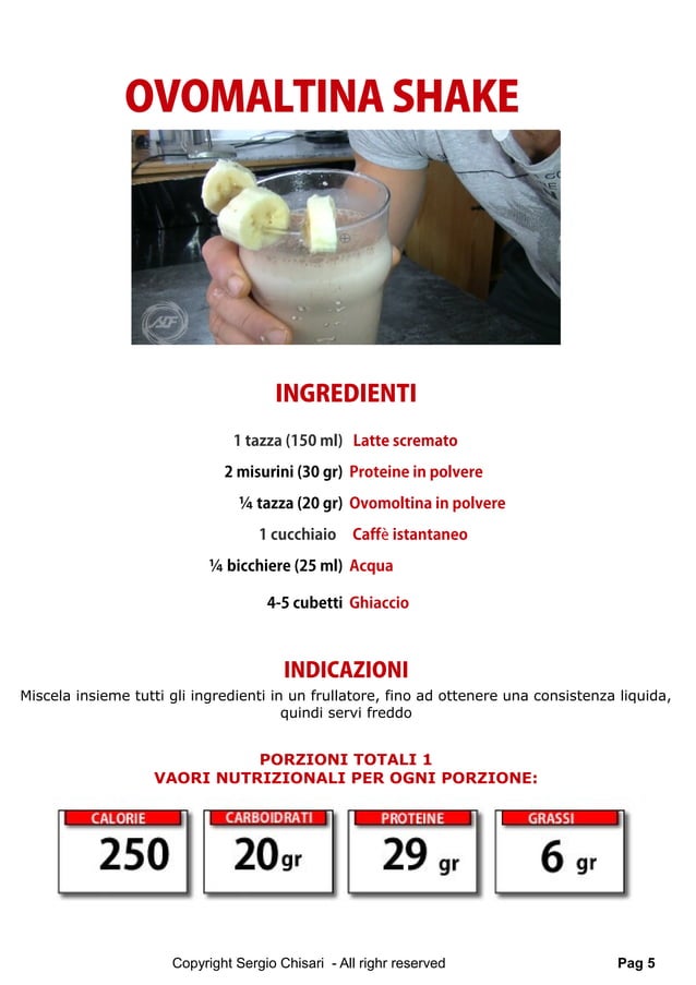 Ricettario dessert, pre e post workout | PDF | Desserts and Baking | Food & Drink