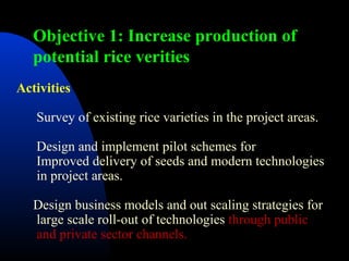 Improving Rice value chain through efficient milling of rice in ...