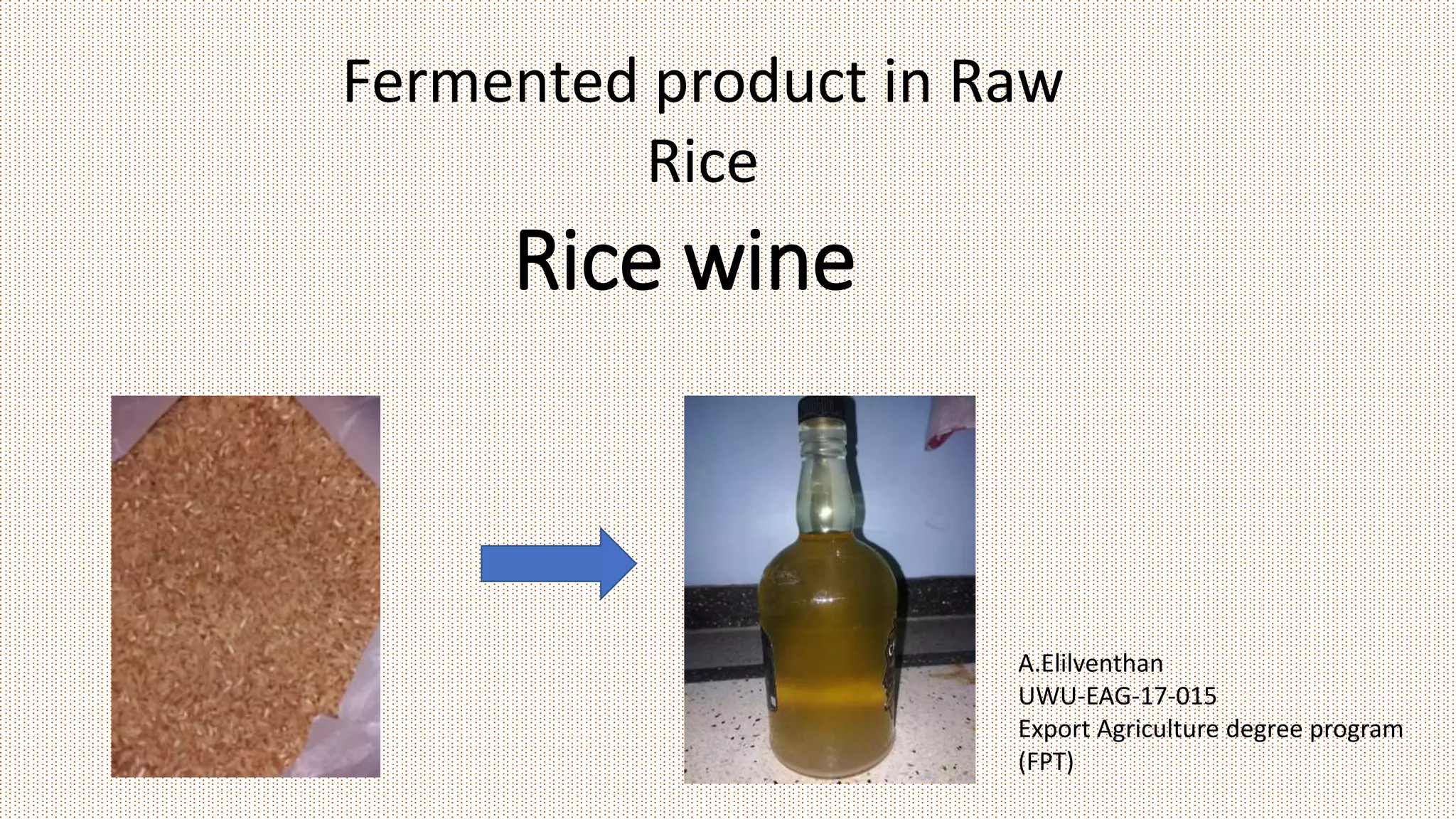 Rice wine.pptx