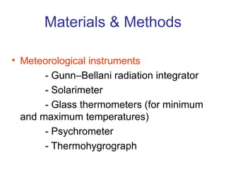 Rice yields decline | PPT