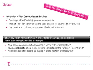 Integration of Rich Communication Services | PDF