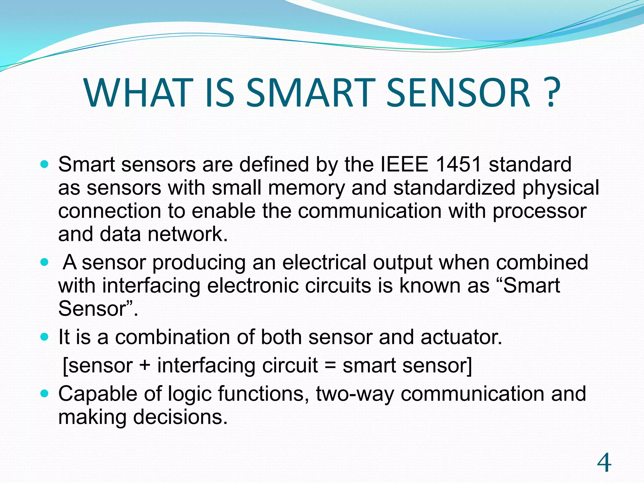 next generation smart sensor | PPTX