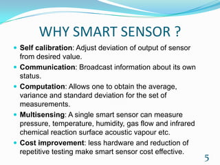 next generation smart sensor | PPTX