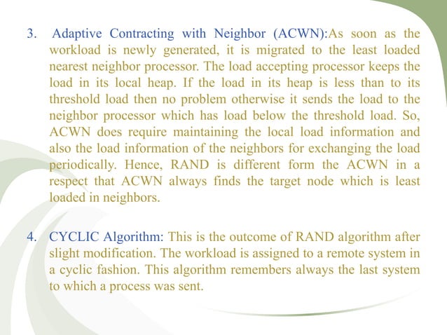 Load Balancing In Distributed Computing Pptx Computer Networking 0317