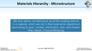 Pathways Towards a Hierarchical Discovery of Materials | PDF ...