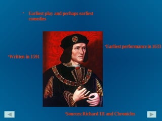 Richard III by William Shakespeare | PPT