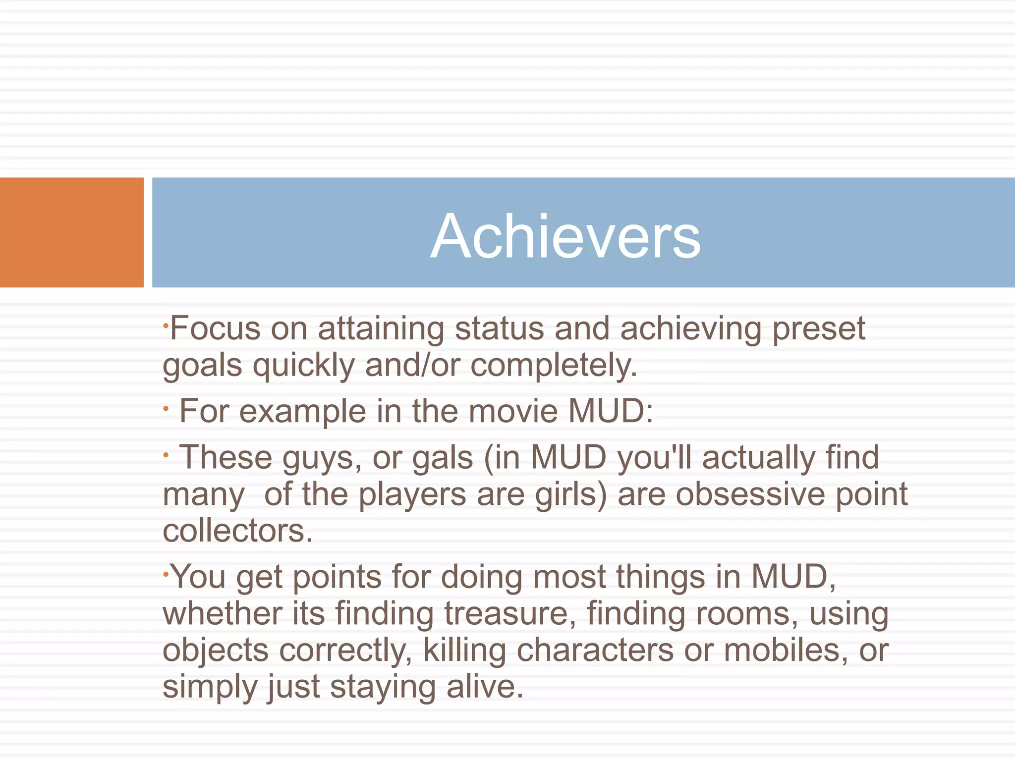 Richard bartle theory | PPT