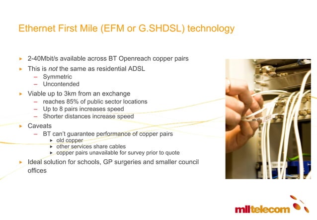 Richard brandon - MLL Telecom - Delivering shared networks for local ...