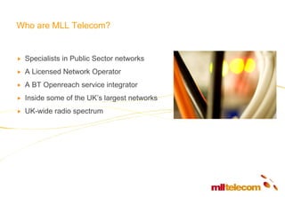 Richard brandon - MLL Telecom - Delivering shared networks for local ...