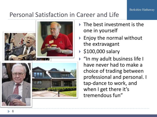 Warren Buffett - 5 Minute brief public speaking | PPT