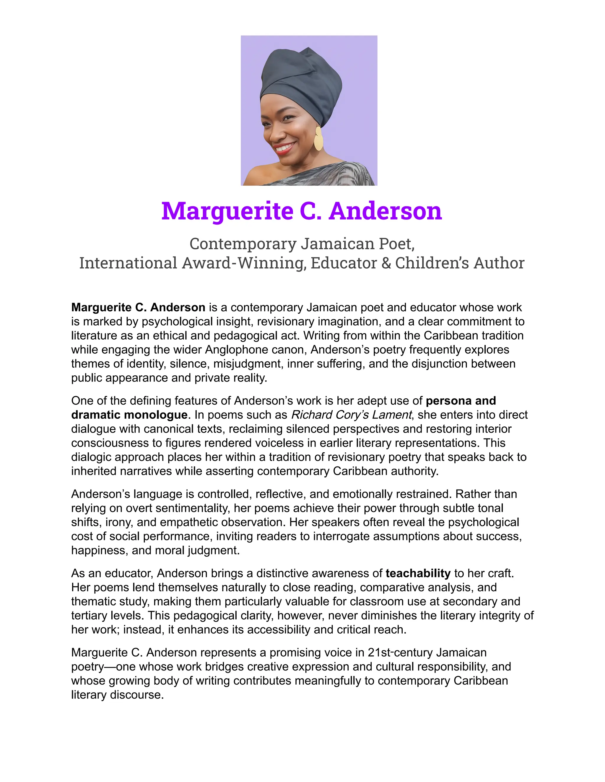 Marguerite C. Anderson and the Art of Psychological Witness.pdf