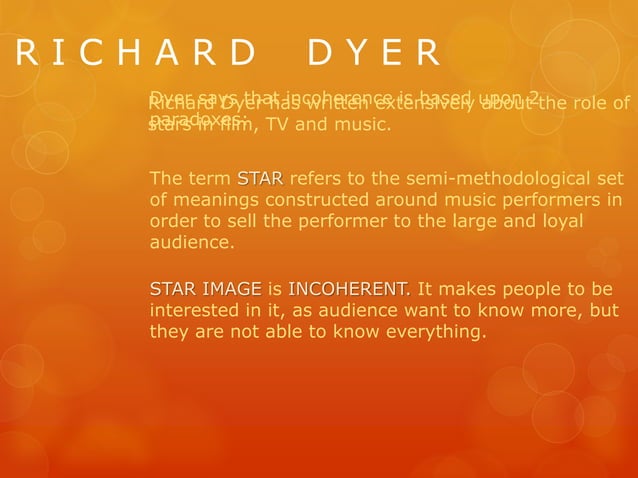 Richard dyer | PPT