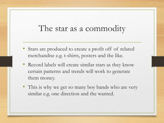Richard Dyer's - star theory | PPTX