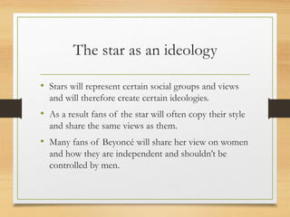 Richard Dyer's - star theory | PPTX