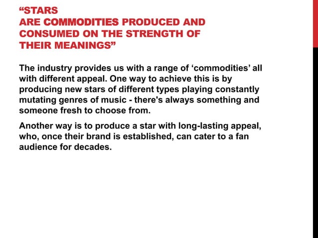 Richard dyer ppt | PPTX | Contemporary Hits/Pop/Top 40 | Music