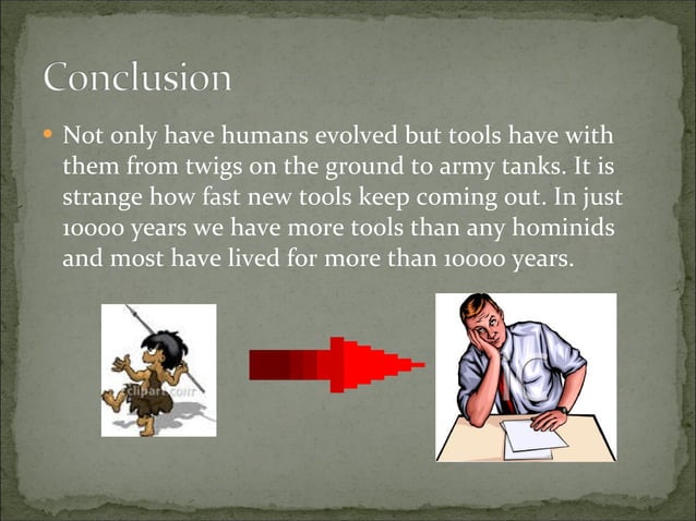 Richard early man’s tools | PPT