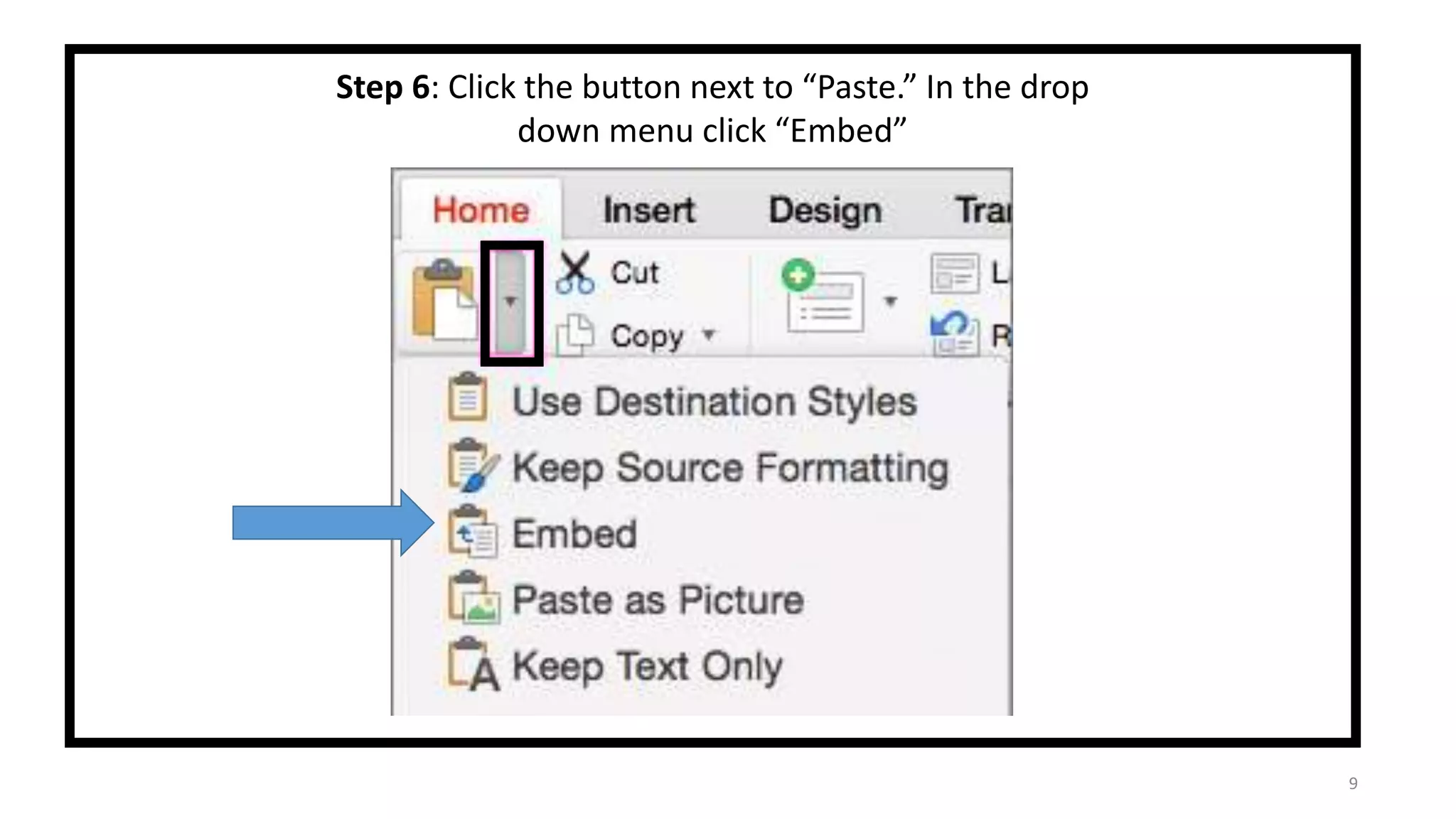 Richard Evans Excel Embedding Powerpoint Tutorial Ppt 3670