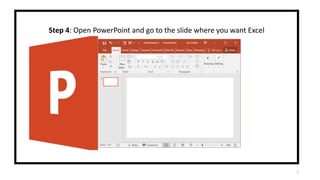 Richard Evans' Excel Embedding Powerpoint Tutorial | PPT