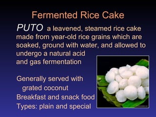Fermented cereal products 2 | PPT