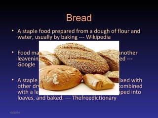 Fermented cereal products 2 | PPT