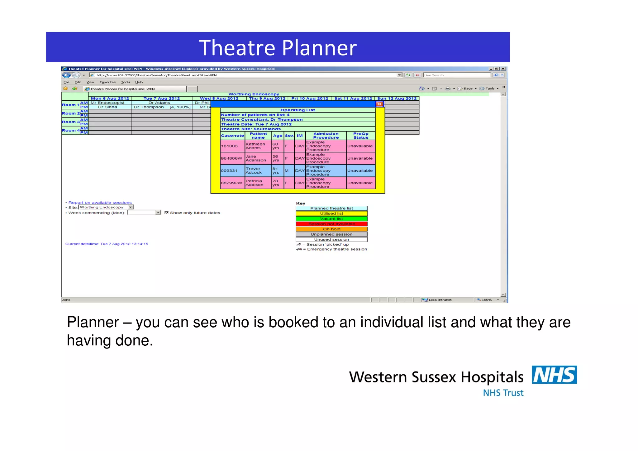 Endoscopy - building an electronic booking system | PDF