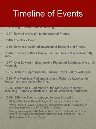 Richard the Second | PPTX