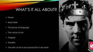 Shakespeare - Richard III - Exam Revision AS English Literature Drama ...