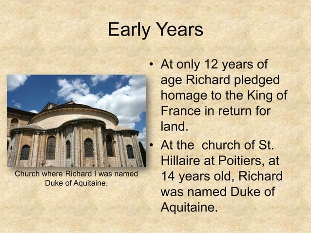 Richard i the lionheart | PPTX