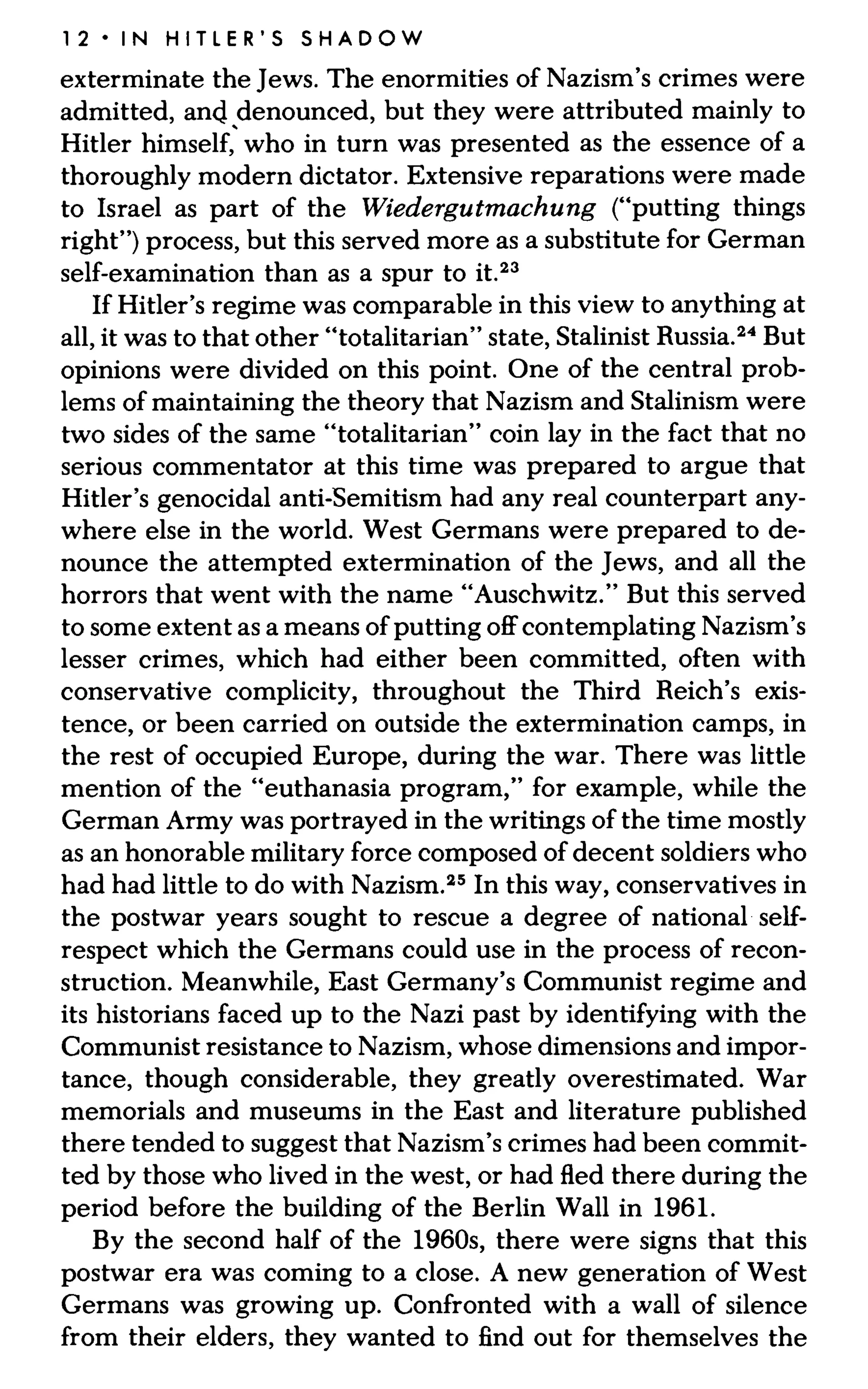 Richard J. Evans - In Hitler's Shadow_ West German Historians and the ...