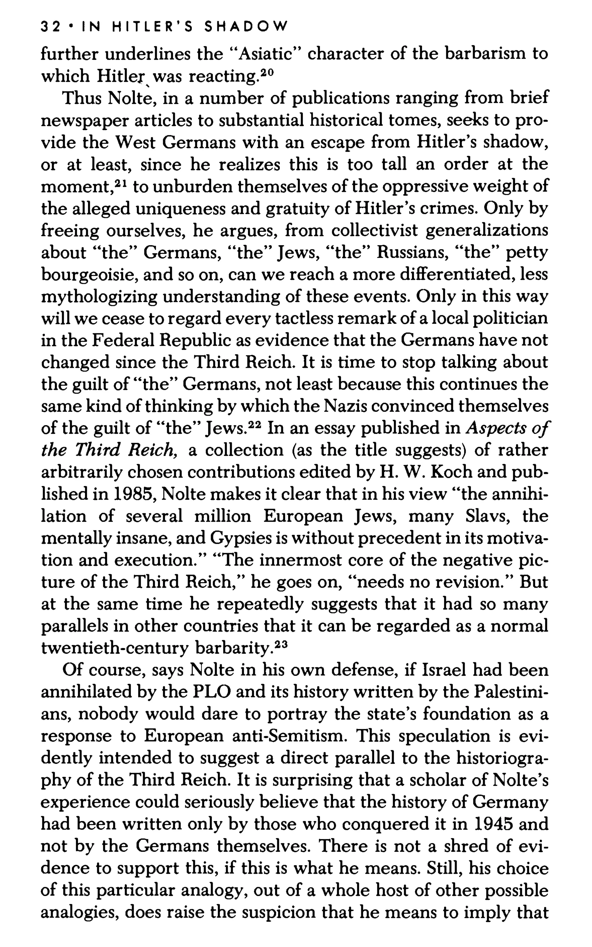 Richard J. Evans - In Hitler's Shadow_ West German Historians and the ...