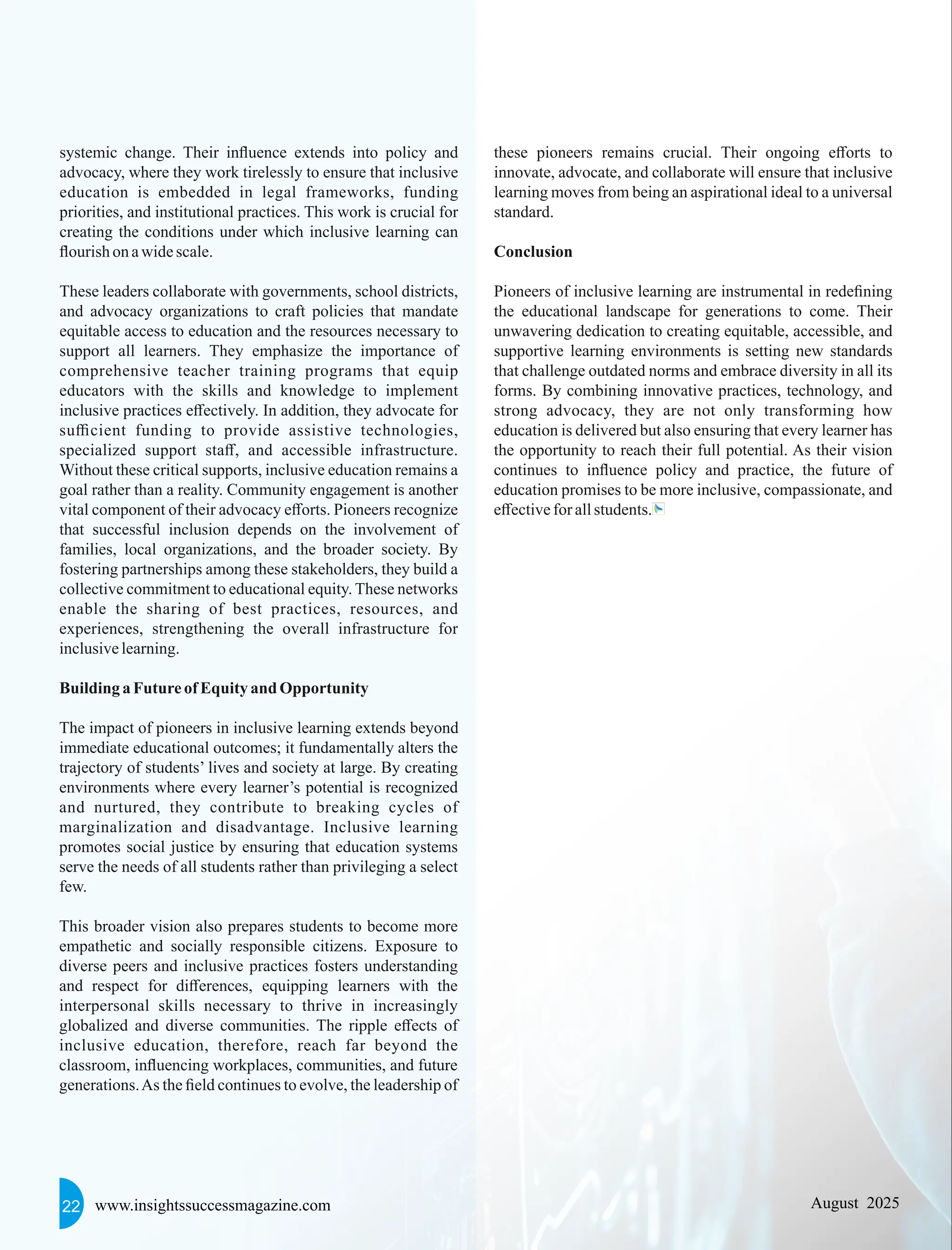 Richard Larso - A Visionary Catalyst for Transforming the U.S ...