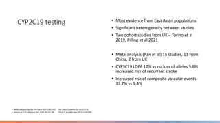 Pharmacogenomics into practice - stroke services and a systems approach ...