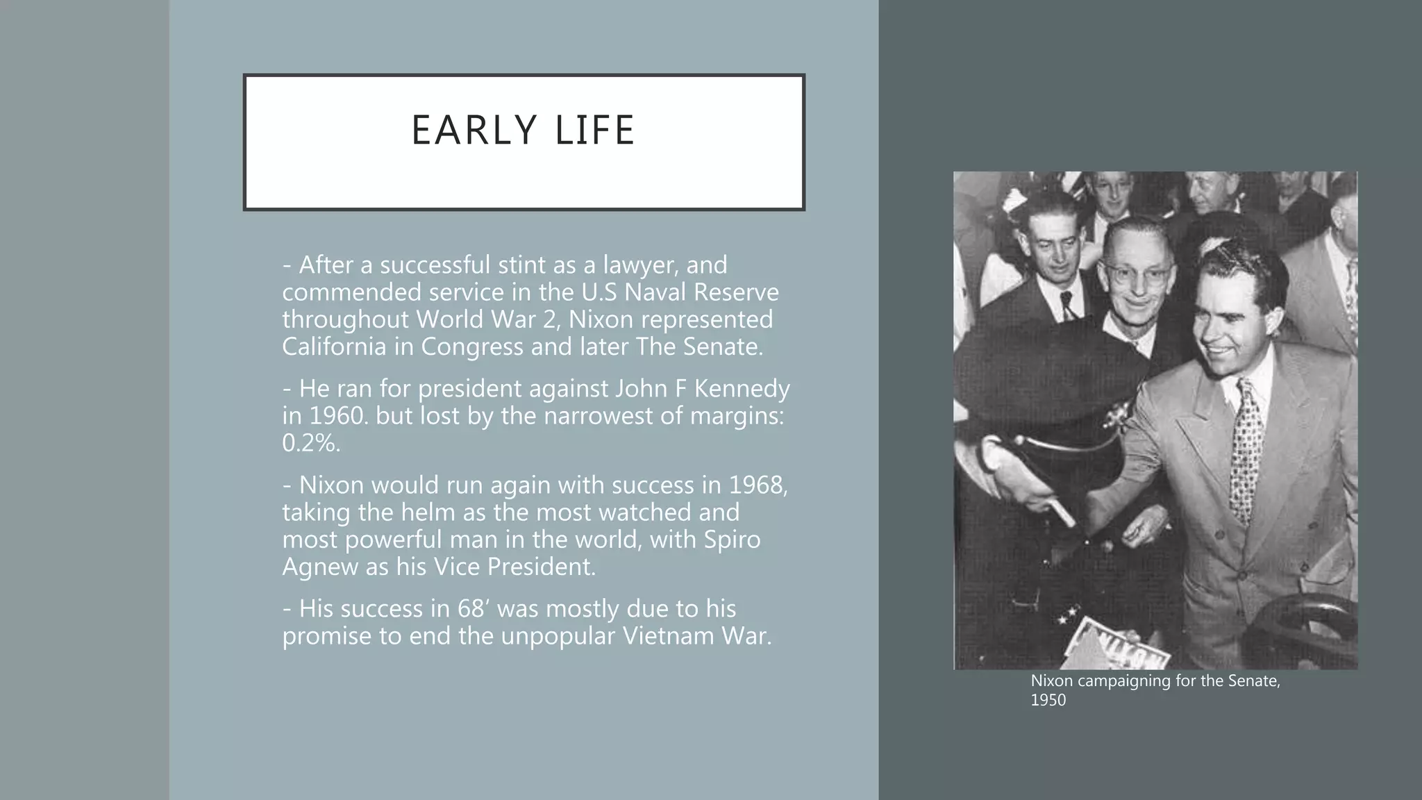 Richard Milhous Nixon - Shaun Hoskisson | PPT