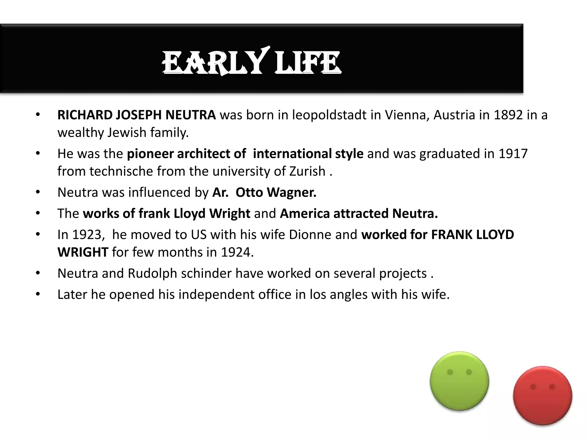 Richard neutra | PPTX