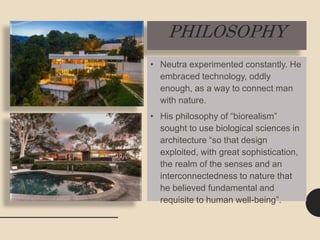 Richard neutra | PPTX